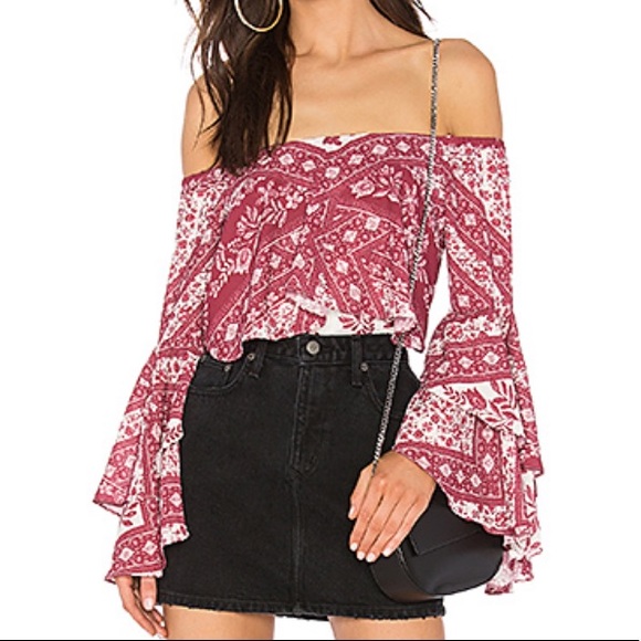 Devlin | Tops | Devlin Chelsea Blouse In Shiraz Tapestry | Poshmark